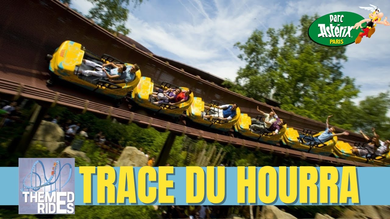 La Trace du Hourra at Parc Astérix! Slide into Fun! - YouTube