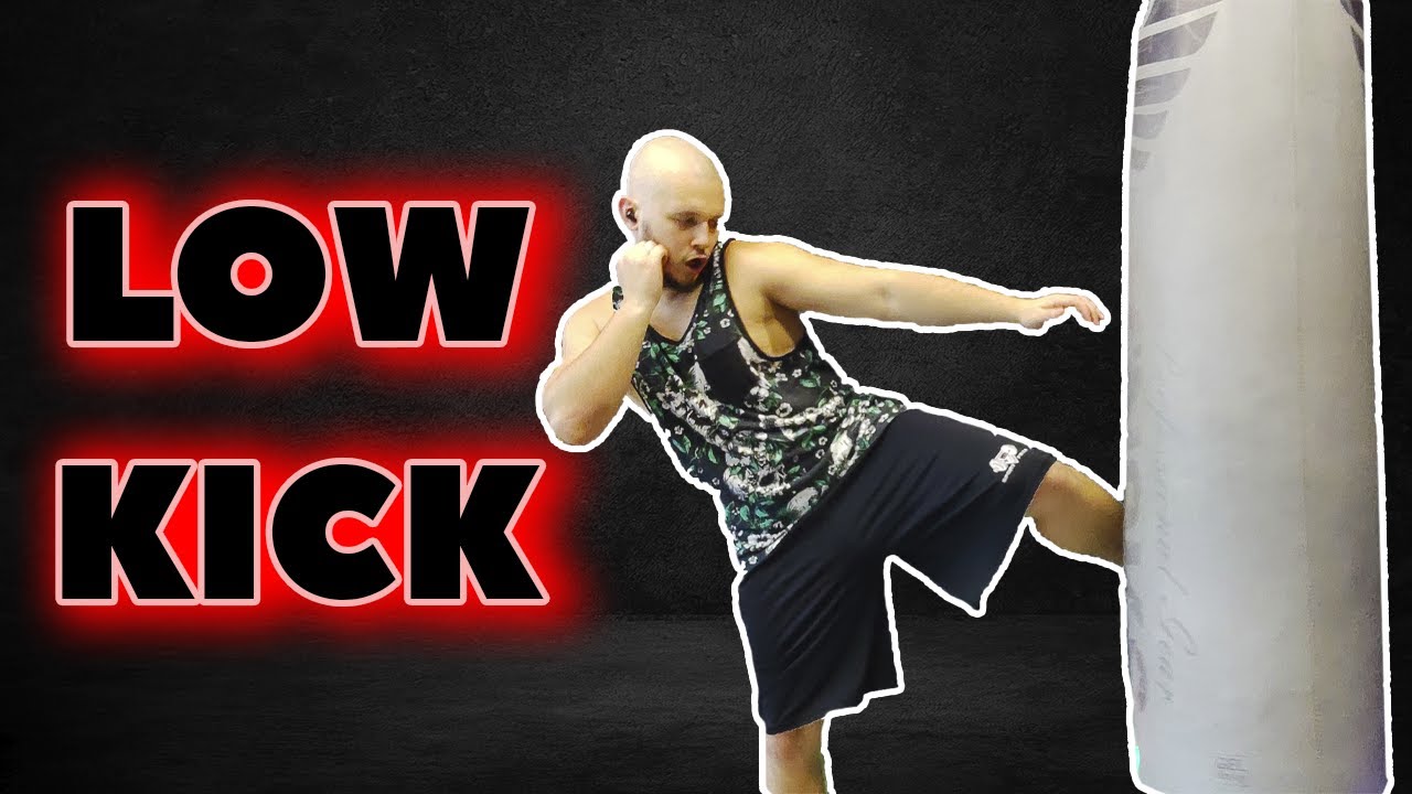 PRACTICING THE LOW KICK. MUAY THAI BOXING. BEST KICK - YouTube