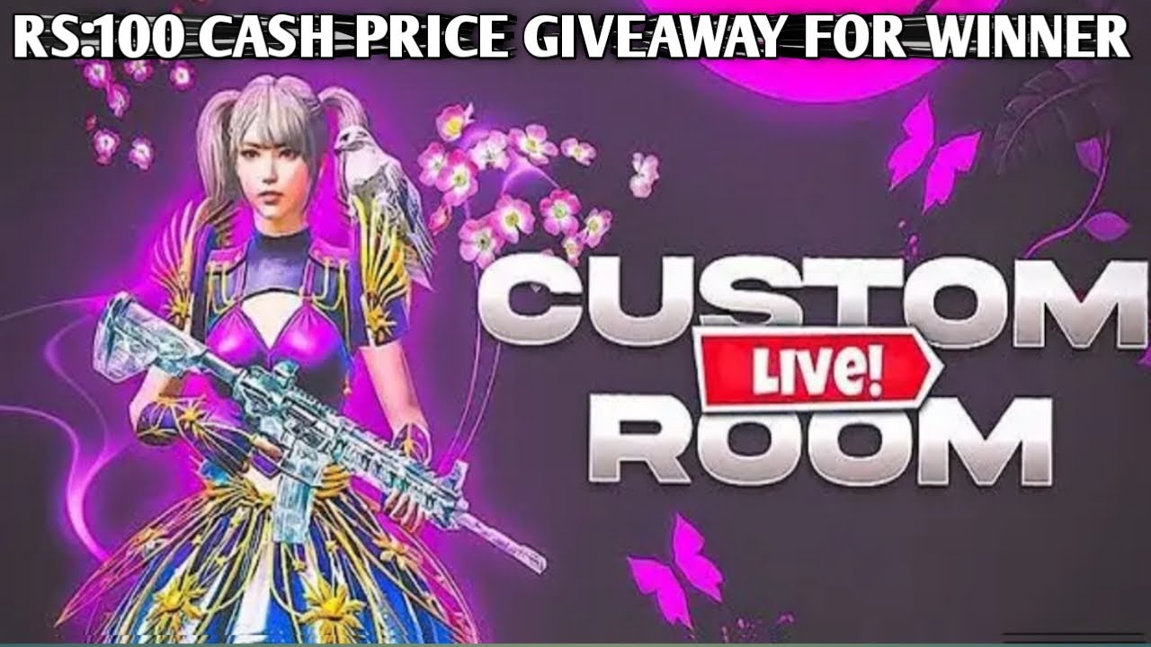 PUBG MOBILE R.S. 100 LIVE STREAM CUSTOM ROOM WOW AND ALL WEAPON - YouTube