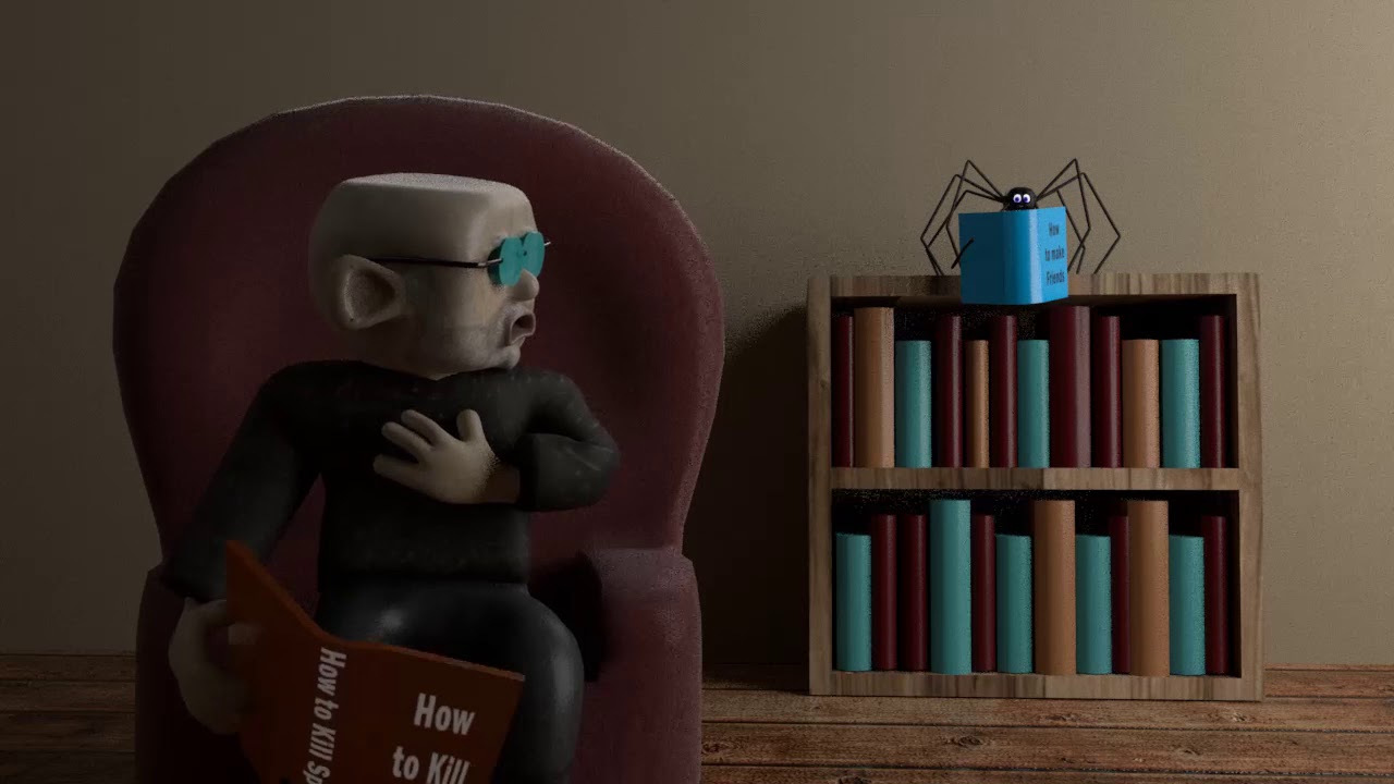 How to Kill Spiders Animation - YouTube