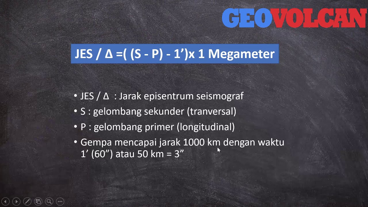 Menghitung Episentrum Gempa - YouTube