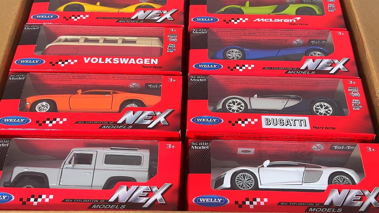 🚗 Unboxing Limited Edition Welly Diecast Cars – Collector’s Showcase! - YouTube