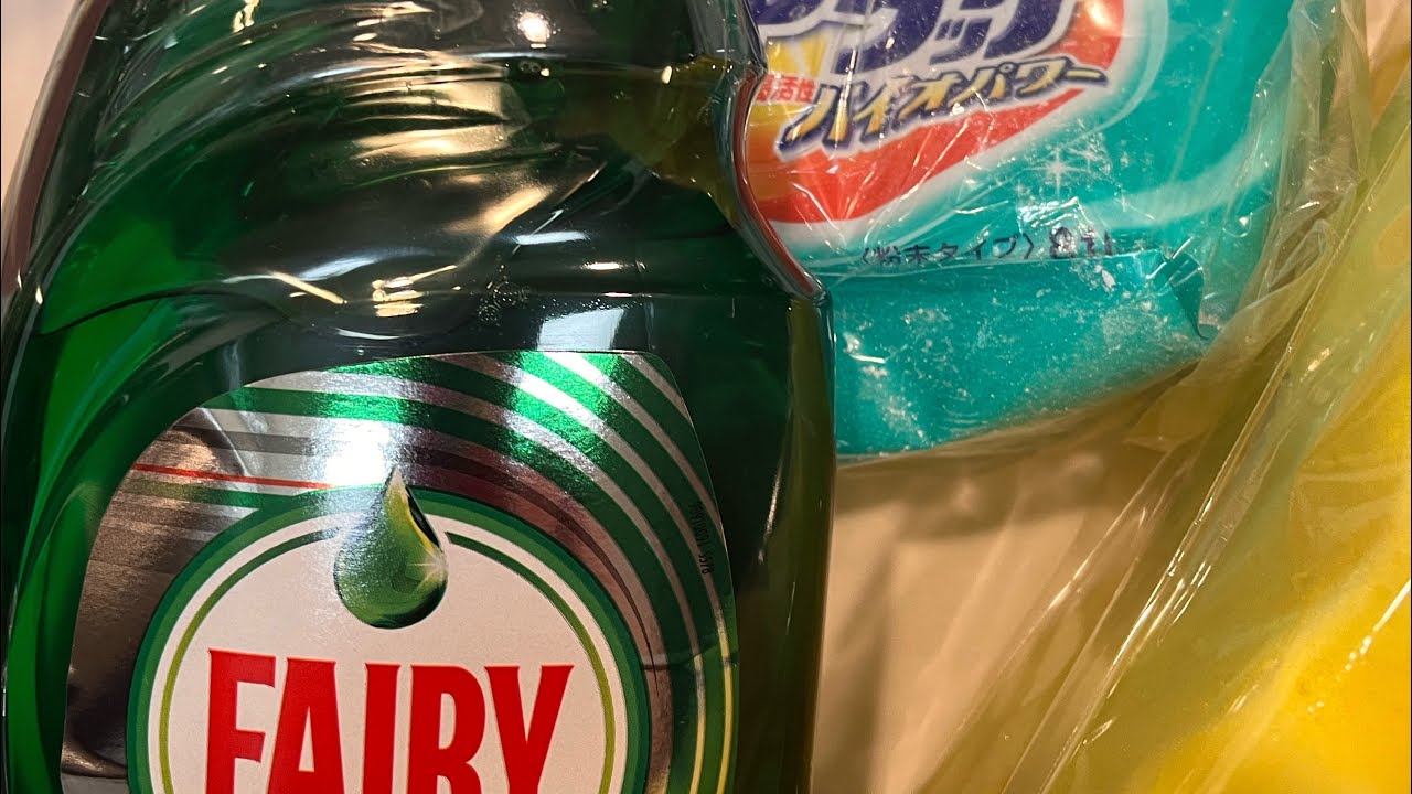 Dishwashing detergent FAIRY ️Squeeze with laundry powder detergent ...