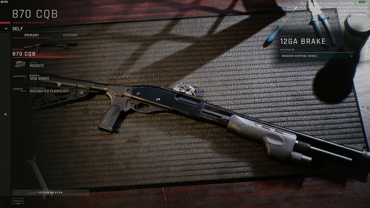 Ready Or Not Weapon Customization Early Access vs 1.0 - YouTube