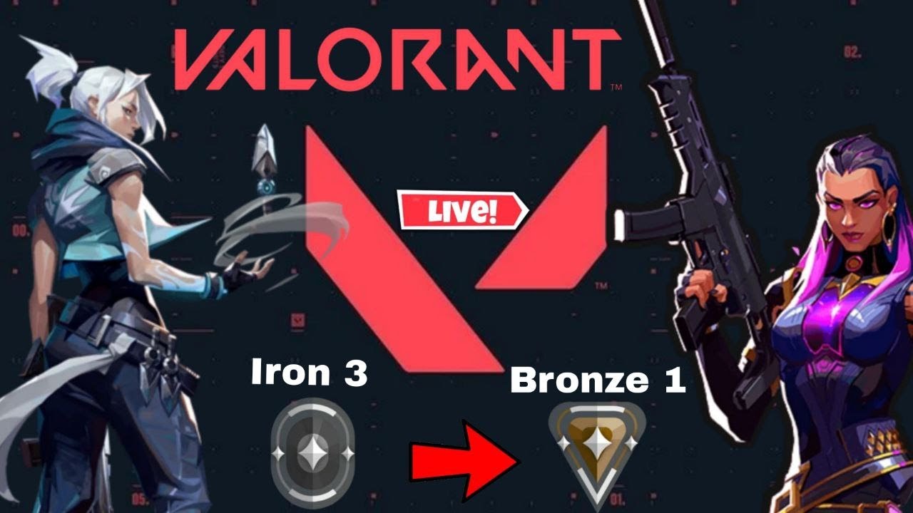 Journey from iron 3 to bronze 1 Valorant - YouTube