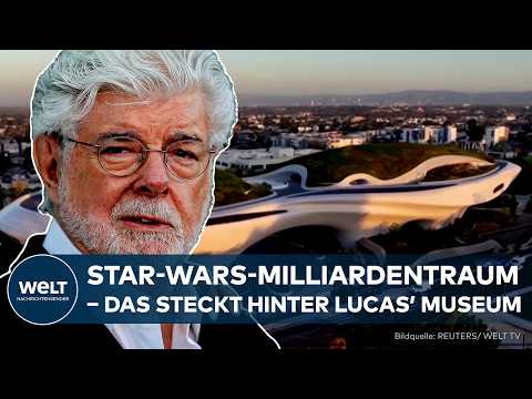 LOS ANGELES: George Lucas eröffnet Milliarden-Museum – was hinter dem futuristischen Bau steckt