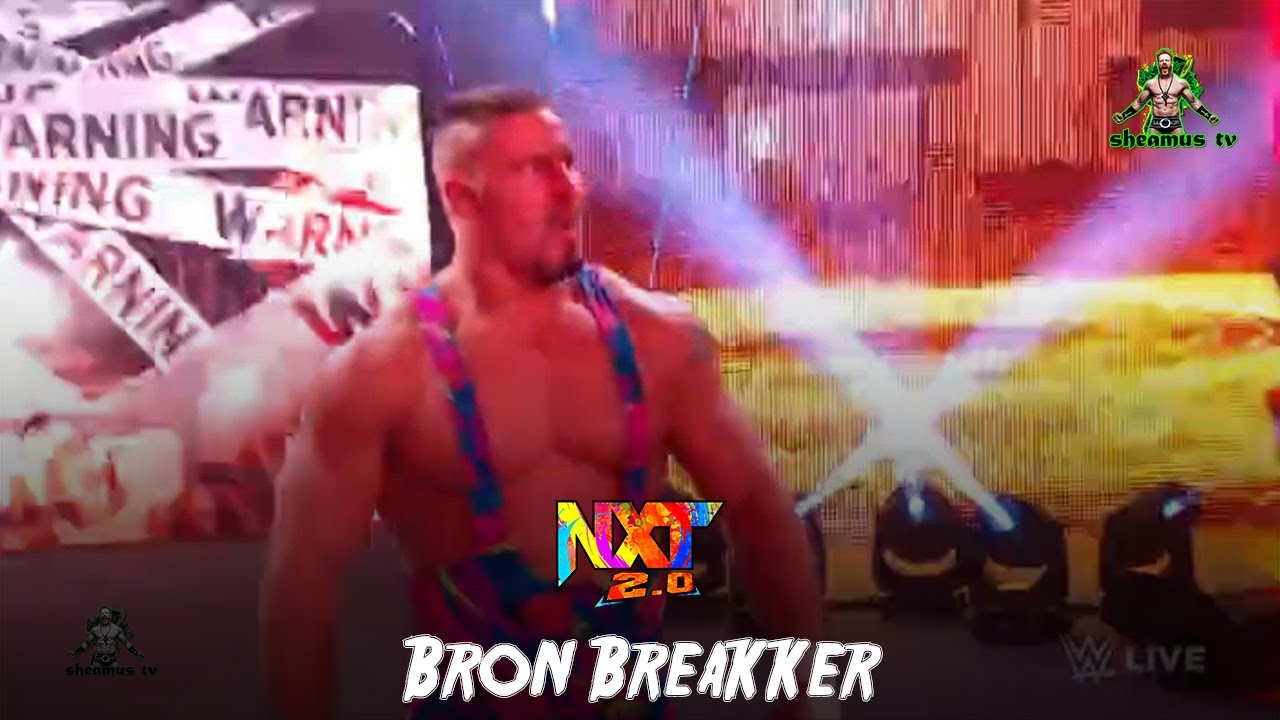 WWE Bron Breakker Entrance | NXT 2.0, Oct. 19, 2021 - YouTube