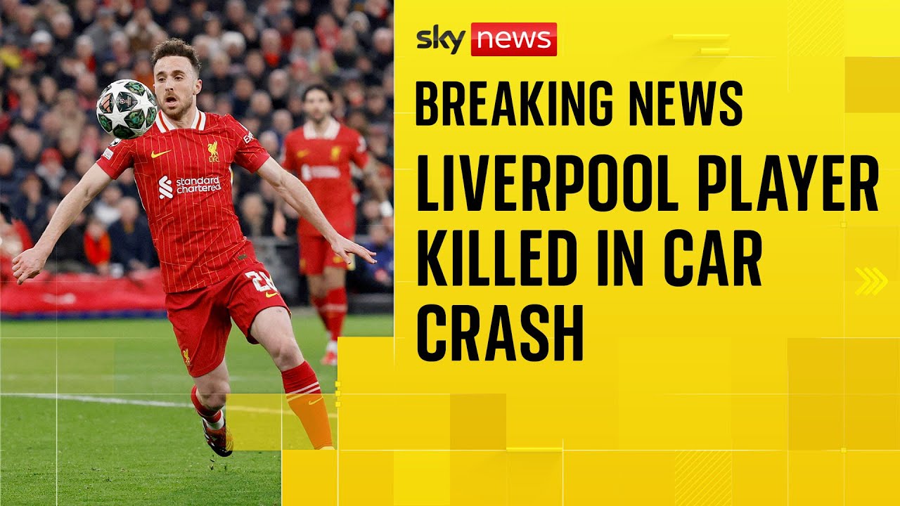 Liverpool and Portugal footballer dies in Spain car crash - YouTube