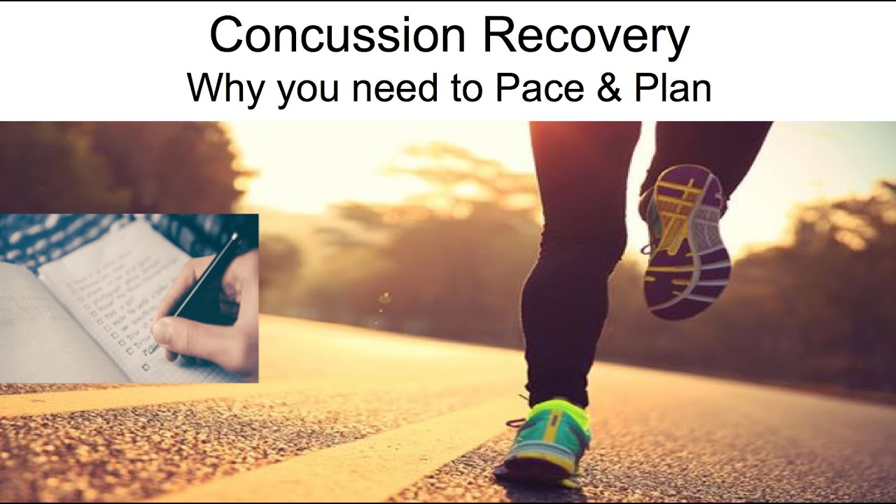 1.3 Concussion Recovery - How to Pace & Plan Properly by St Joseph's ...