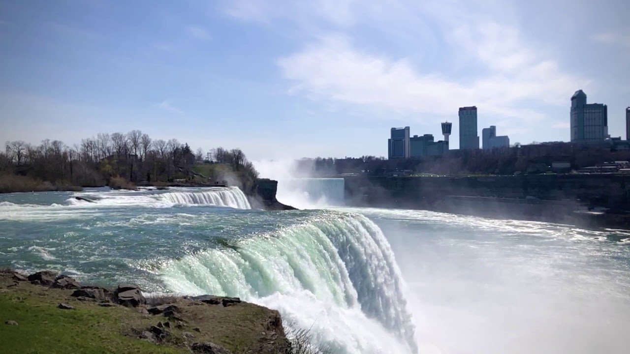 The most beautiful waterfall in the world -- Niagara Falls - YouTube