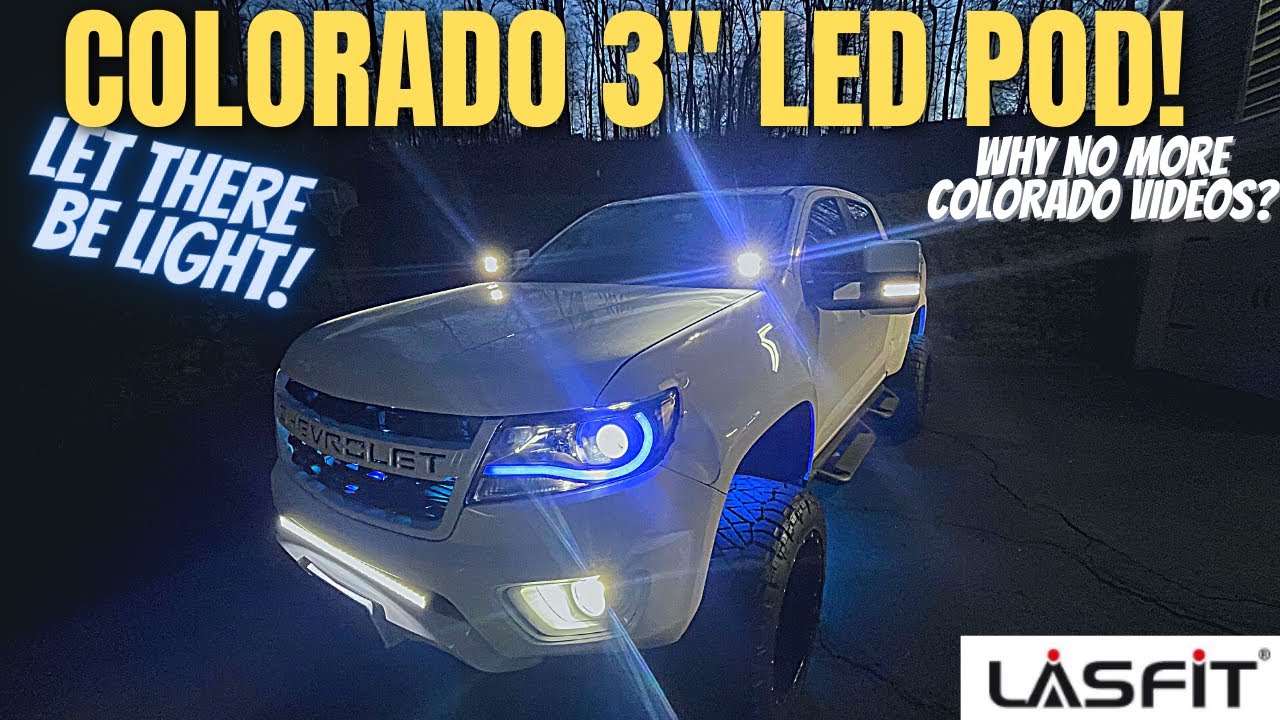 INSANE!! OVERLOADING MY CHEVY COLORADO WITH LED LIGHTS! - YouTube