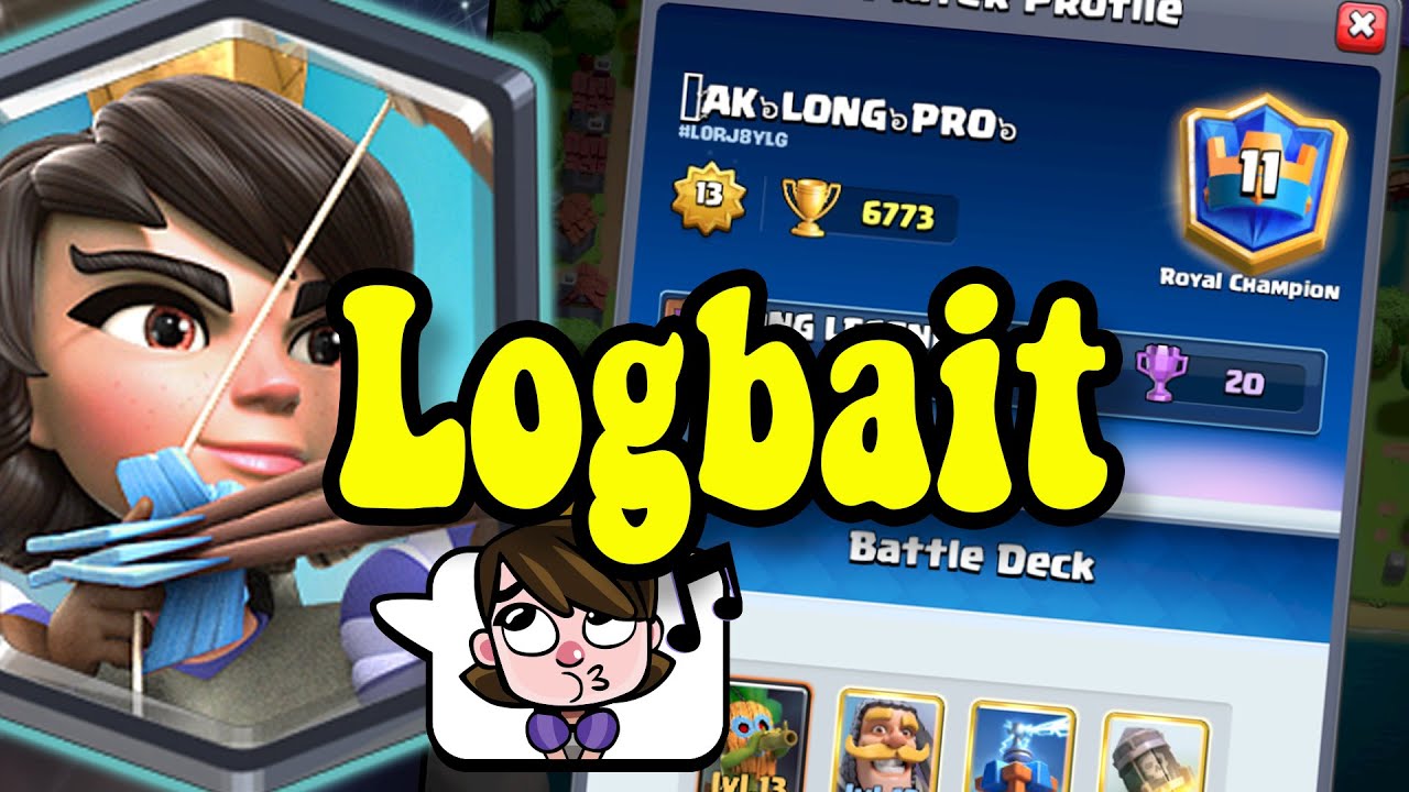 Log bait vs Hard Counter 🏆 6700 gameplays ๖ۣۜAK๖LONG๖PRO๖ Clash Royale ...
