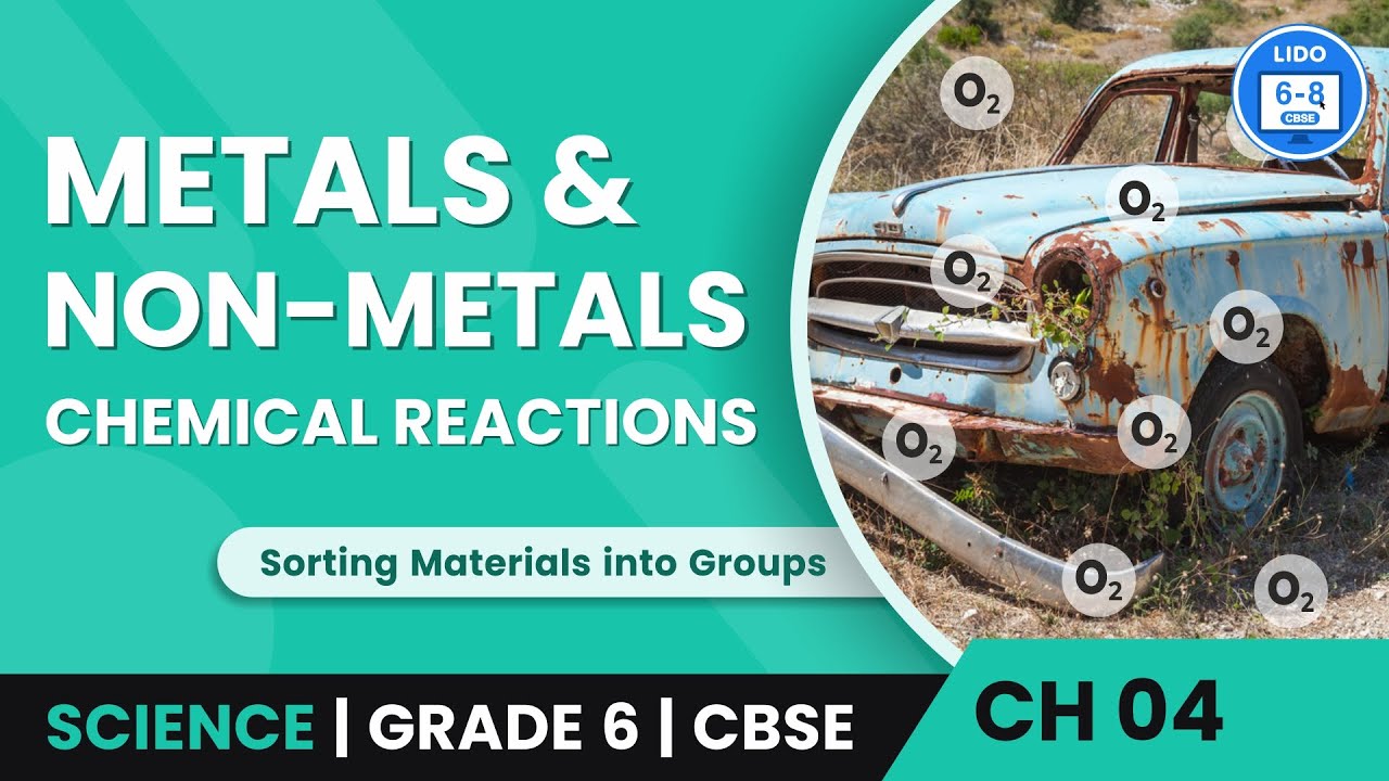 Metals & Non-Metals - Chemical Reactions | Sorting Materials into ...