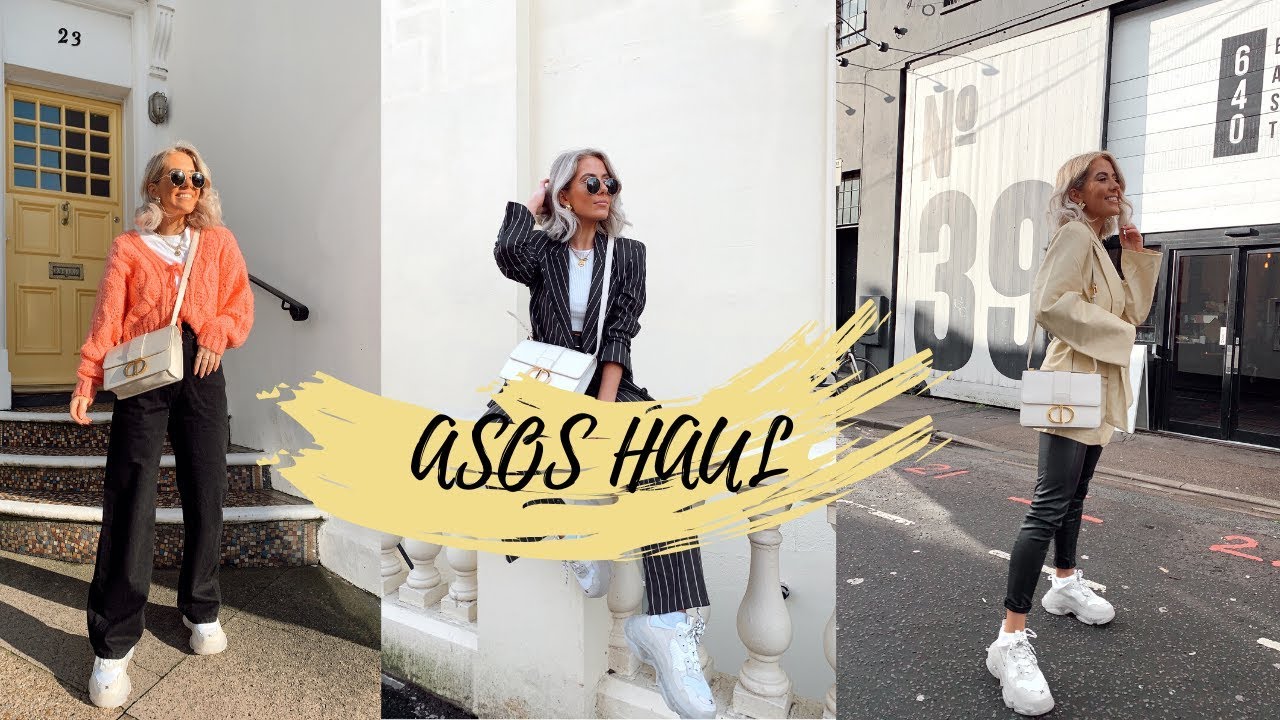 HUGE ASOS HAUL | Winter styling with India Moon - YouTube
