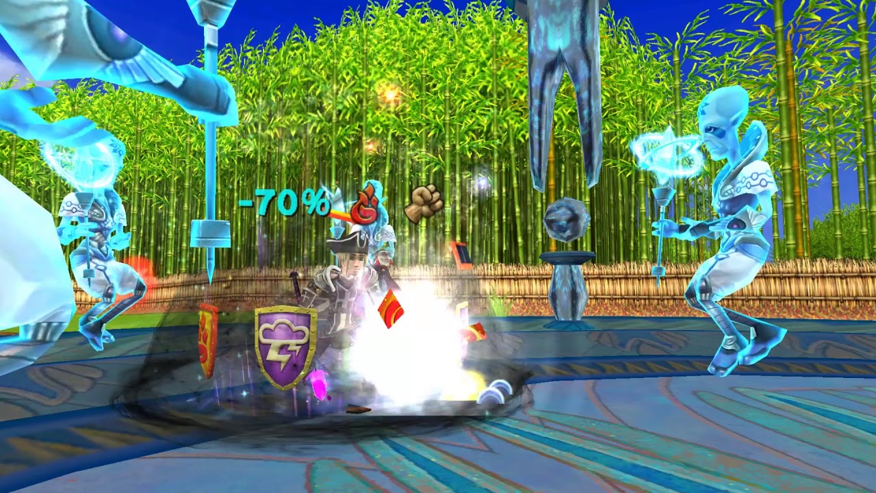 Wizard101 Celestian Lore Ice Spell: Celestial Intervention - YouTube