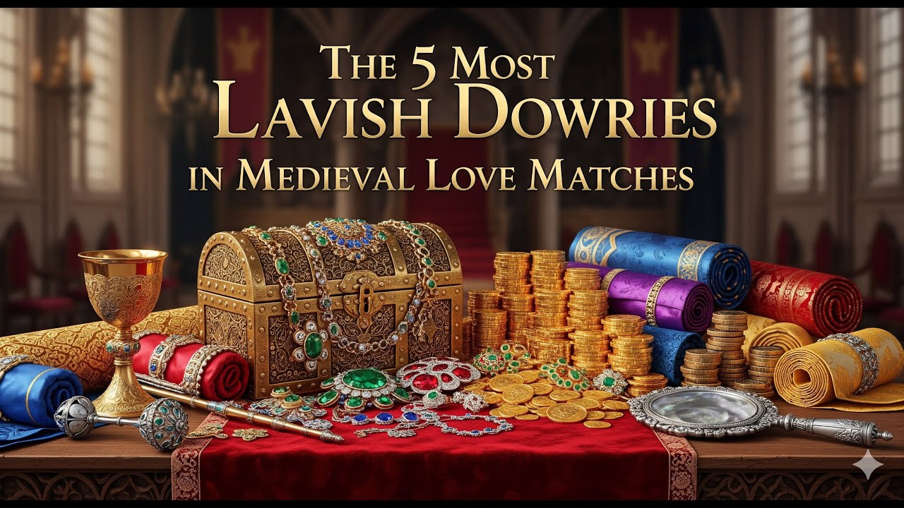 The 5 Most Lavish Dowries in Medieval Love Matches - YouTube