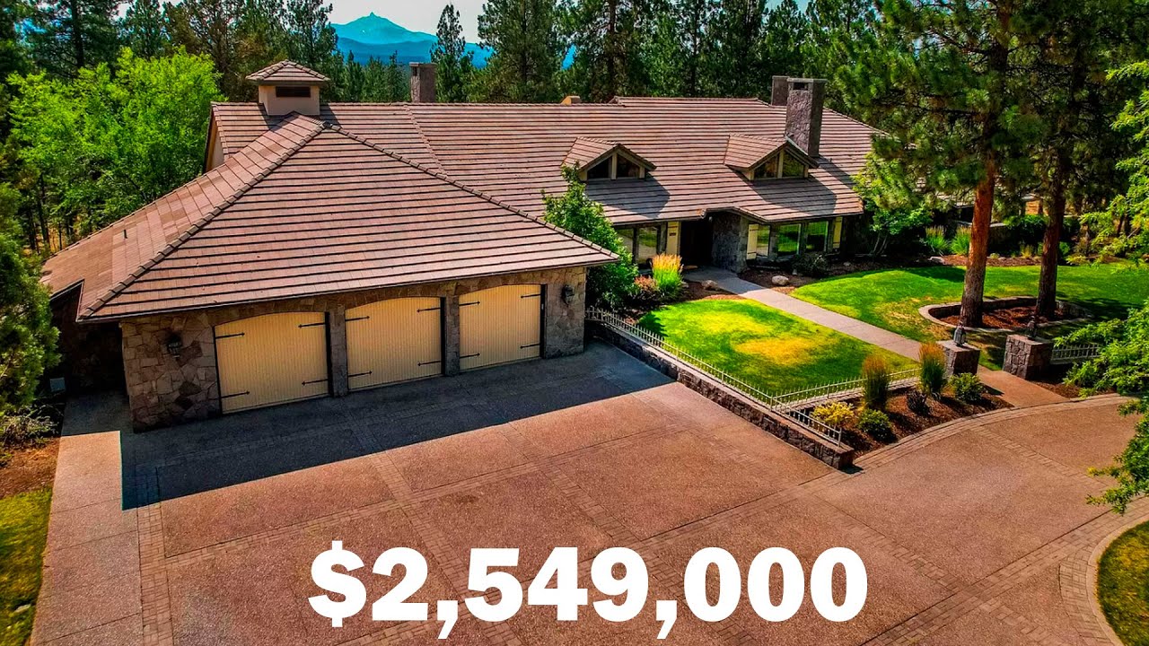 Overview of a luxury home in Oregon USA for $2,549,000. - YouTube