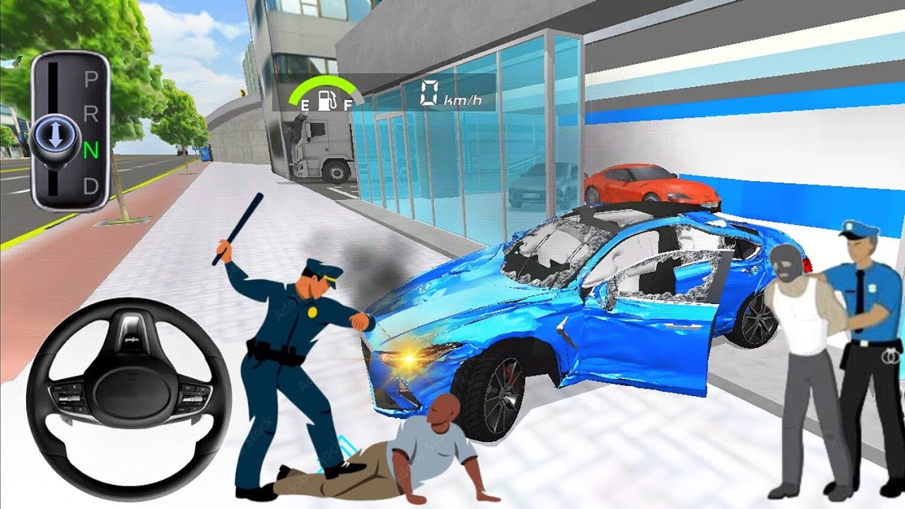 New VIP Blue Car Transport By Truck | 3D Driving Class | Best Android ...