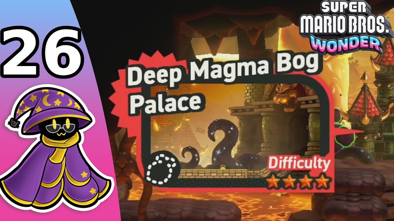Super Mario Bros. Wonder Part 26 - Deep Magma Bog - YouTube