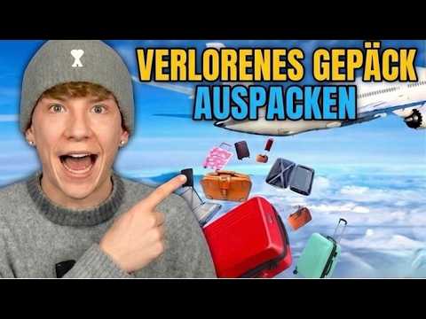 Ich Öffne Mysteriöse Verlorene Handgepäcks Koffer Und Finde...