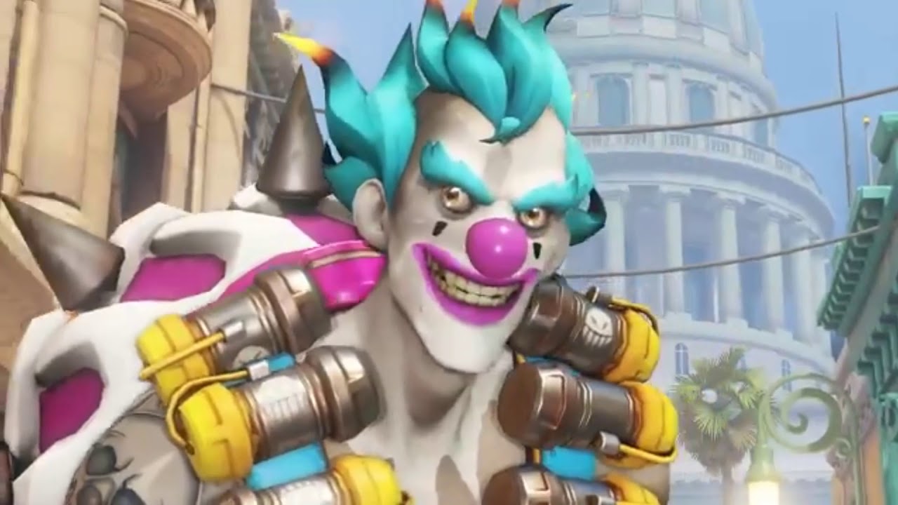 Clown Junkrat | Overwatch (Archives Event 2019) - SquishyMain - YouTube
