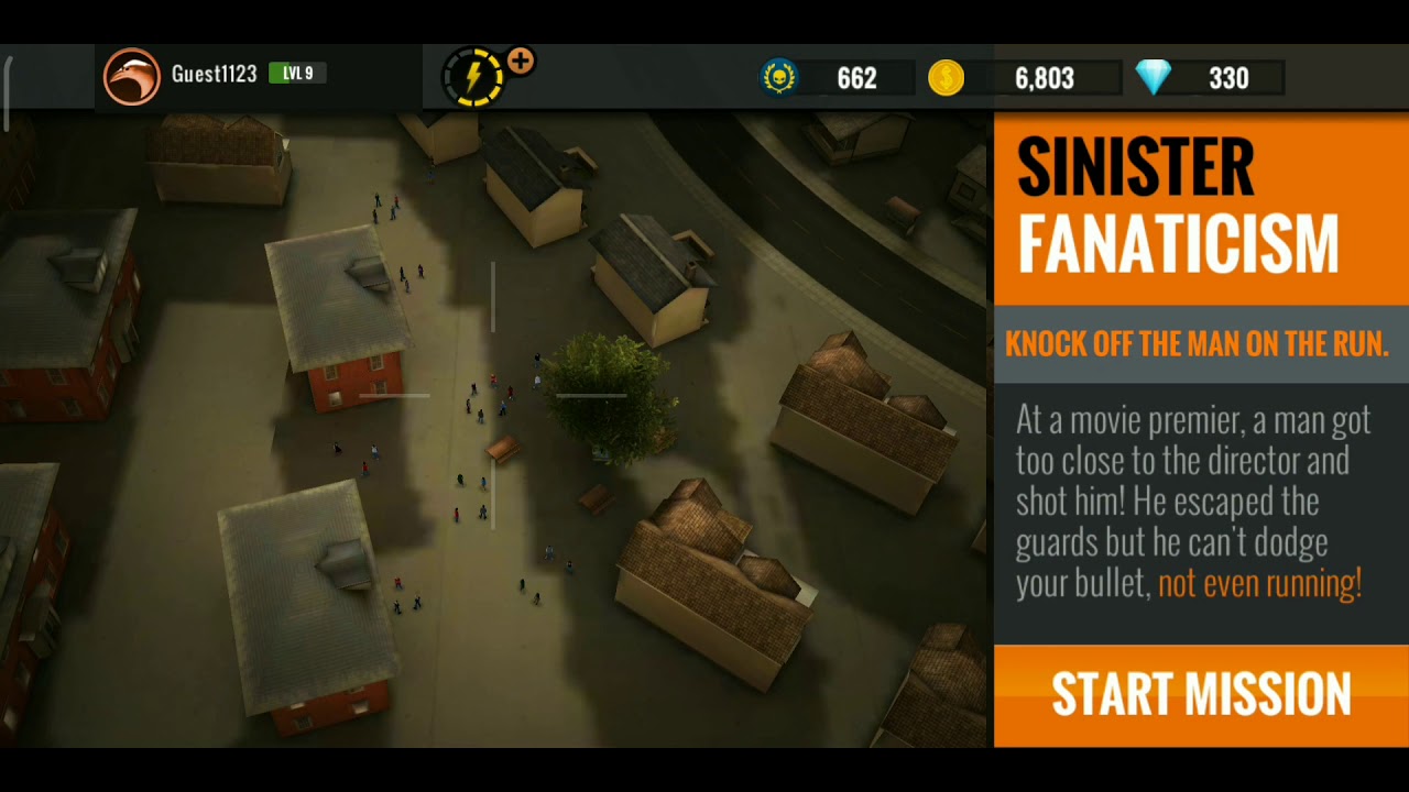 Sniper 3d - Target - RUNNING MAN Primary Mission Porter Heights Full HD ...