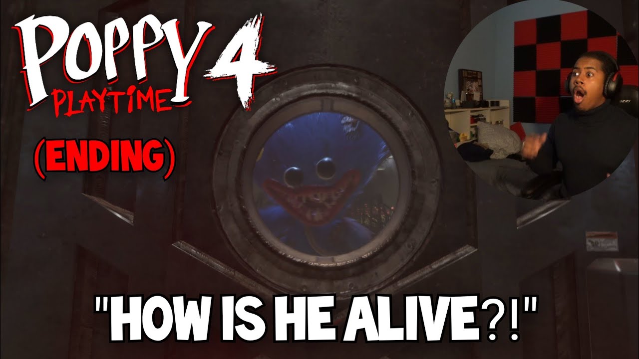 HOW IS HE KICKING IT?! | Poppy Playtime - Chapter 4 | (Ending) - YouTube
