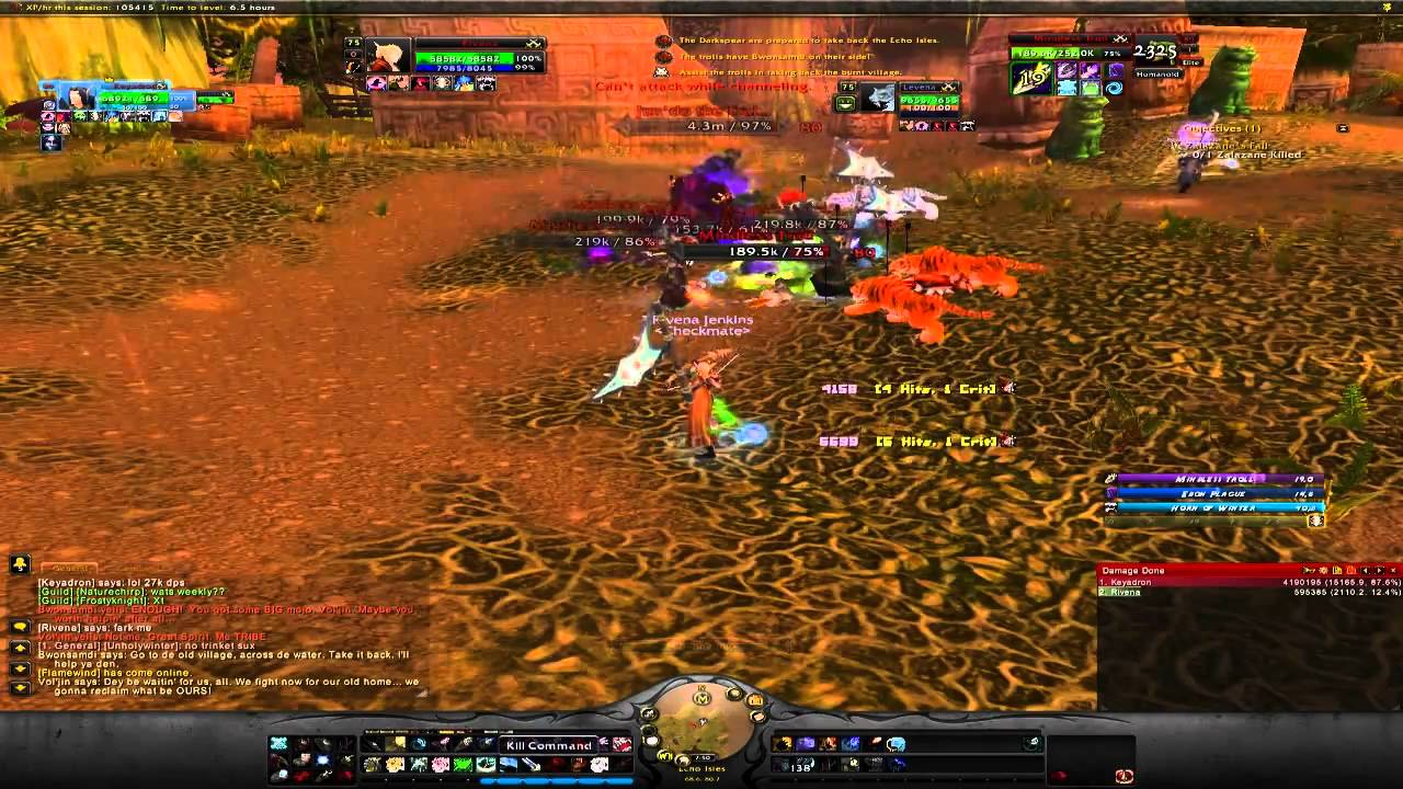 Reclaiming the Echo Isles Horde Event - YouTube