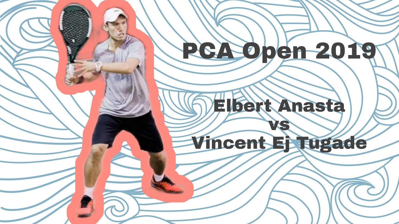 Elbert Anasta vs Vincent Ej Tugade PCA Open 2019 - YouTube