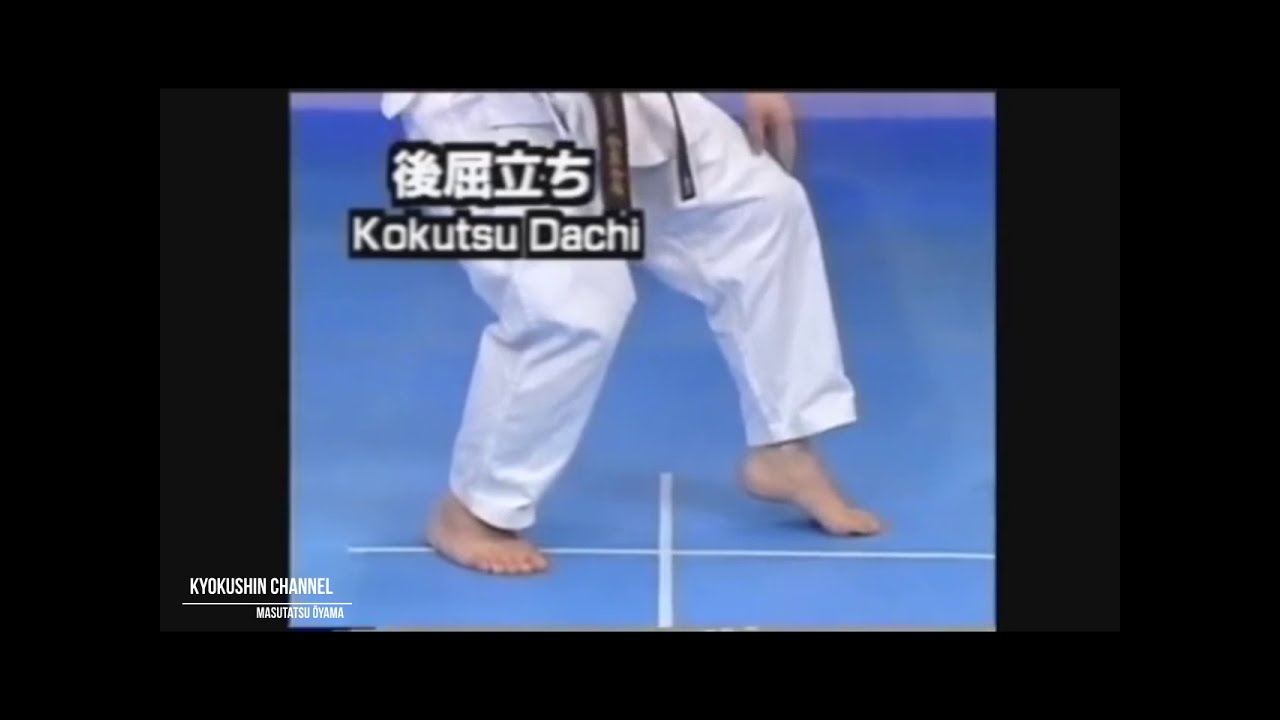 Stances/Posiciones/Tachi Kata Kyokushin Karate IKO1 - YouTube