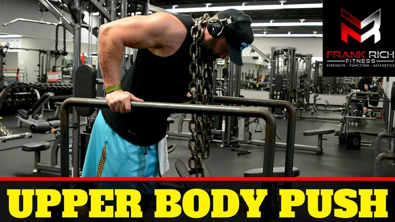 Full STRENGTH BASED Upper Body Push Workout - YouTube