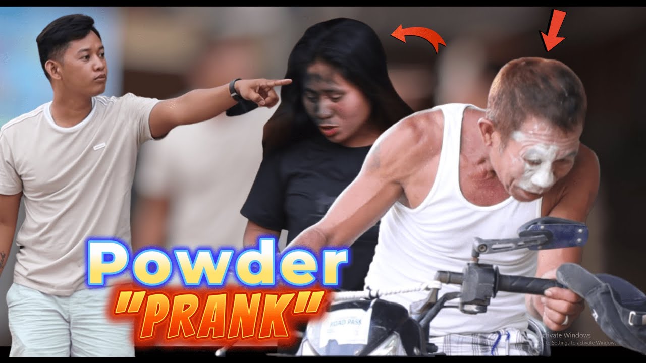 Powder Prank | Wag Kasing matulog sa labas😂 - YouTube