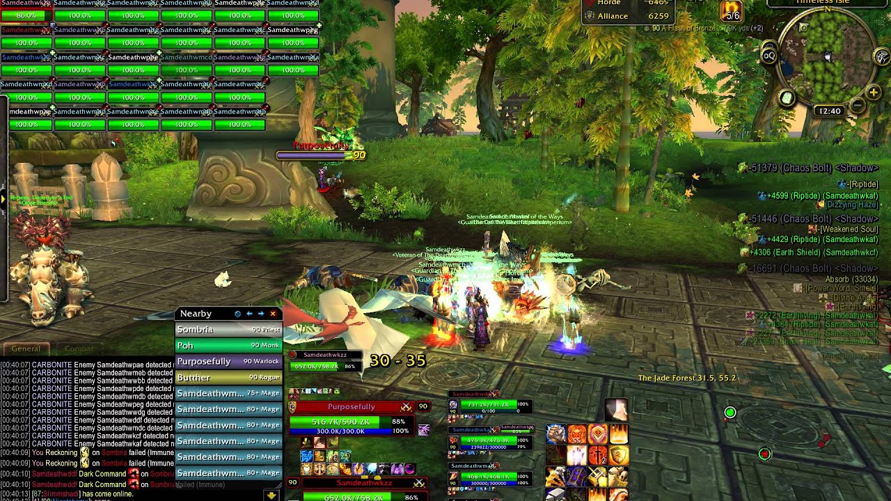 Sam DeathWalker PvP Timeless Isle - YouTube