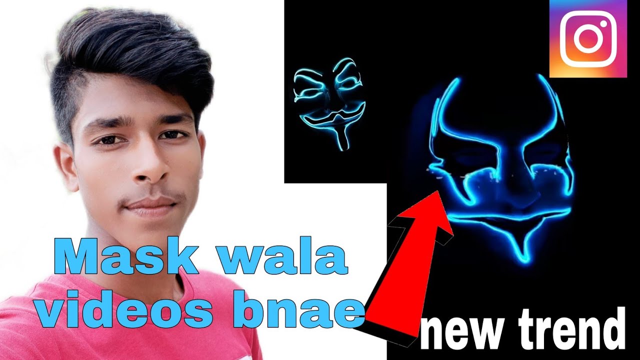 Instagram Mask trend / New trend Mask effect filter ./ New Instagram ...