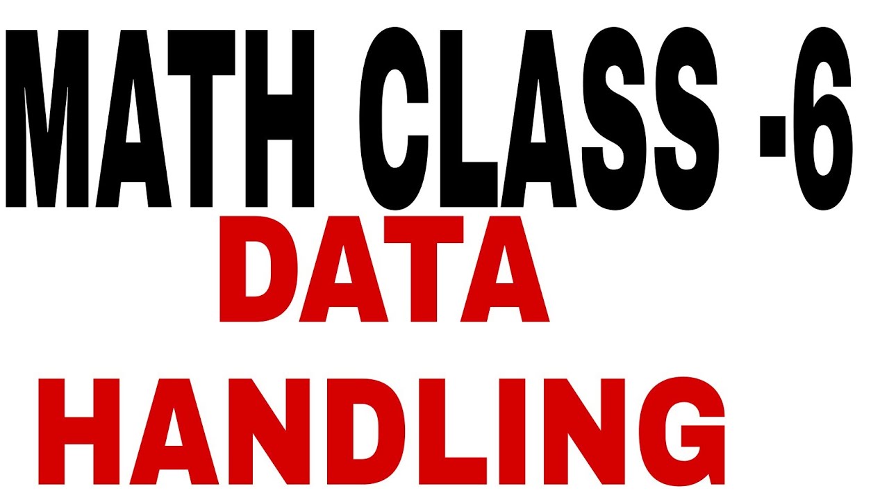 DATA HANDLING LECTURE 1 CLASS 6 TOPIC MEANING OF DATA YouTube data-handling-lecture-1-class-6-topic-meaning-of-data-youtube