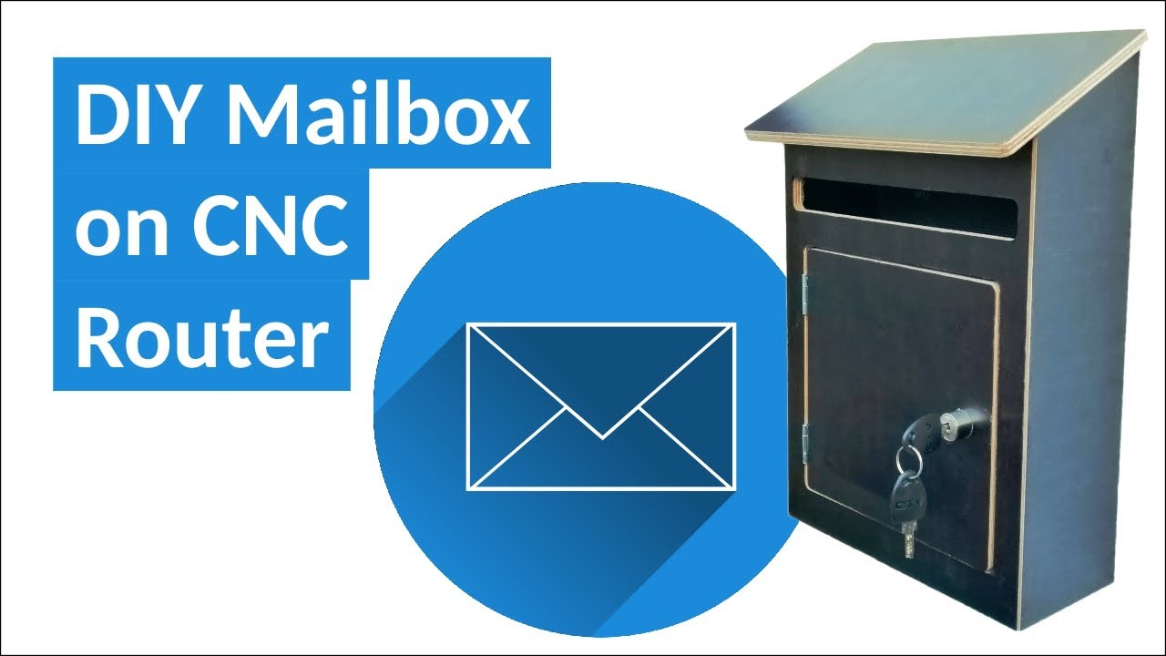 DIY Mailbox made on CNC router - YouTube