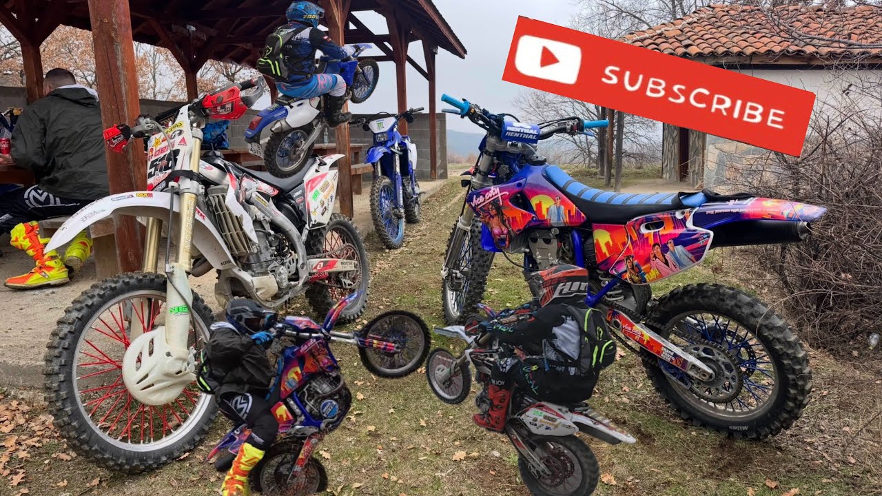 YAMAHA WR 400F - HONDA CRF 450R-YAMAHA WR 400F - YouTube