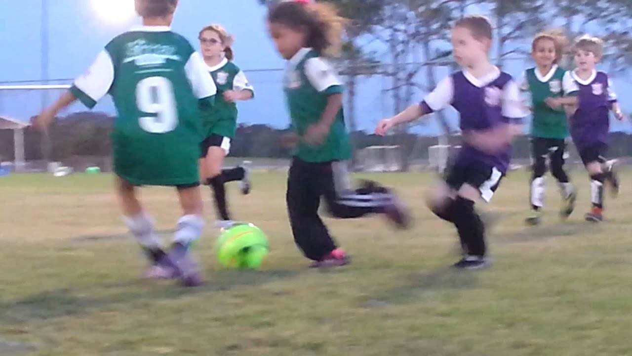 First day of soccer game(6) - YouTube