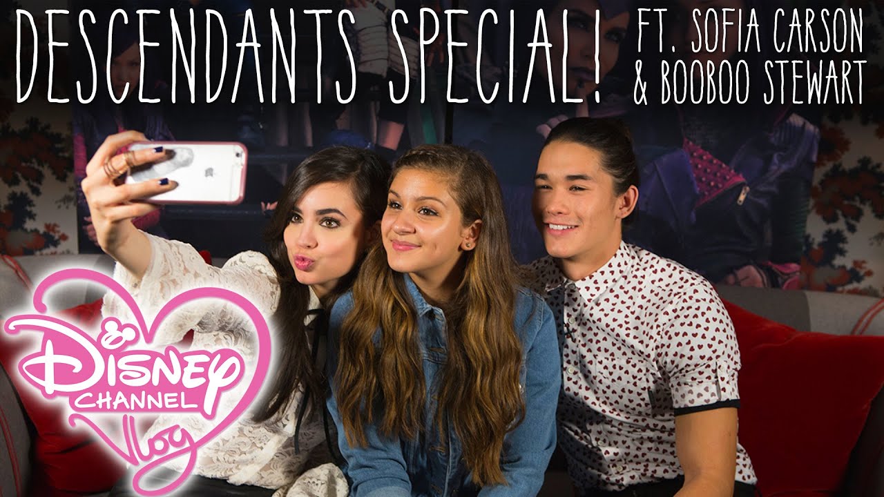 Descendants Special! ft. Sofia Carson & Booboo Stewart | The Disney ...