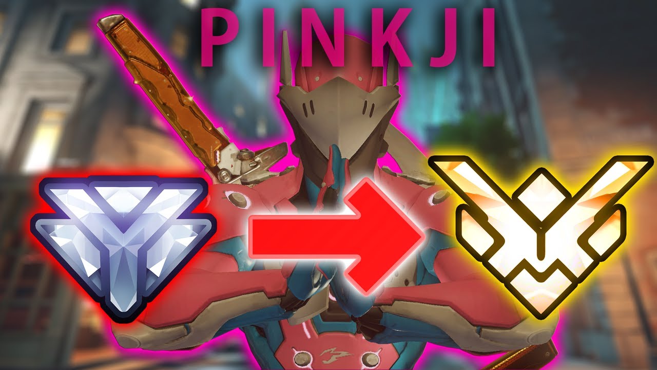 Climbing to Grandmaster from Diamond with Genji! Pinkji - Genji Montage ...