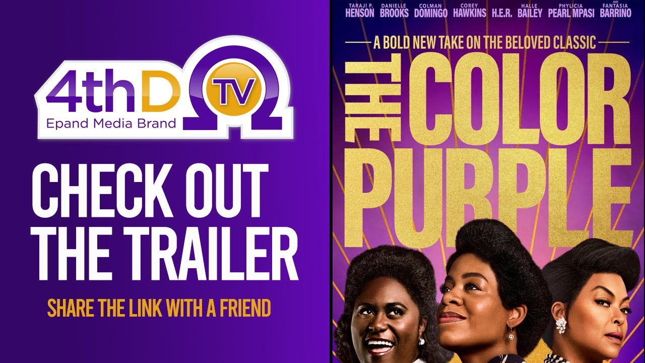 Supporting the Movie The Color Purple - Opening Christmas Day 25 Dec ...