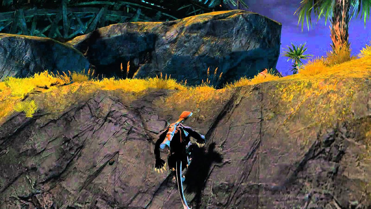 Guild Wars 2 - Charr Engineer Climbing - YouTube