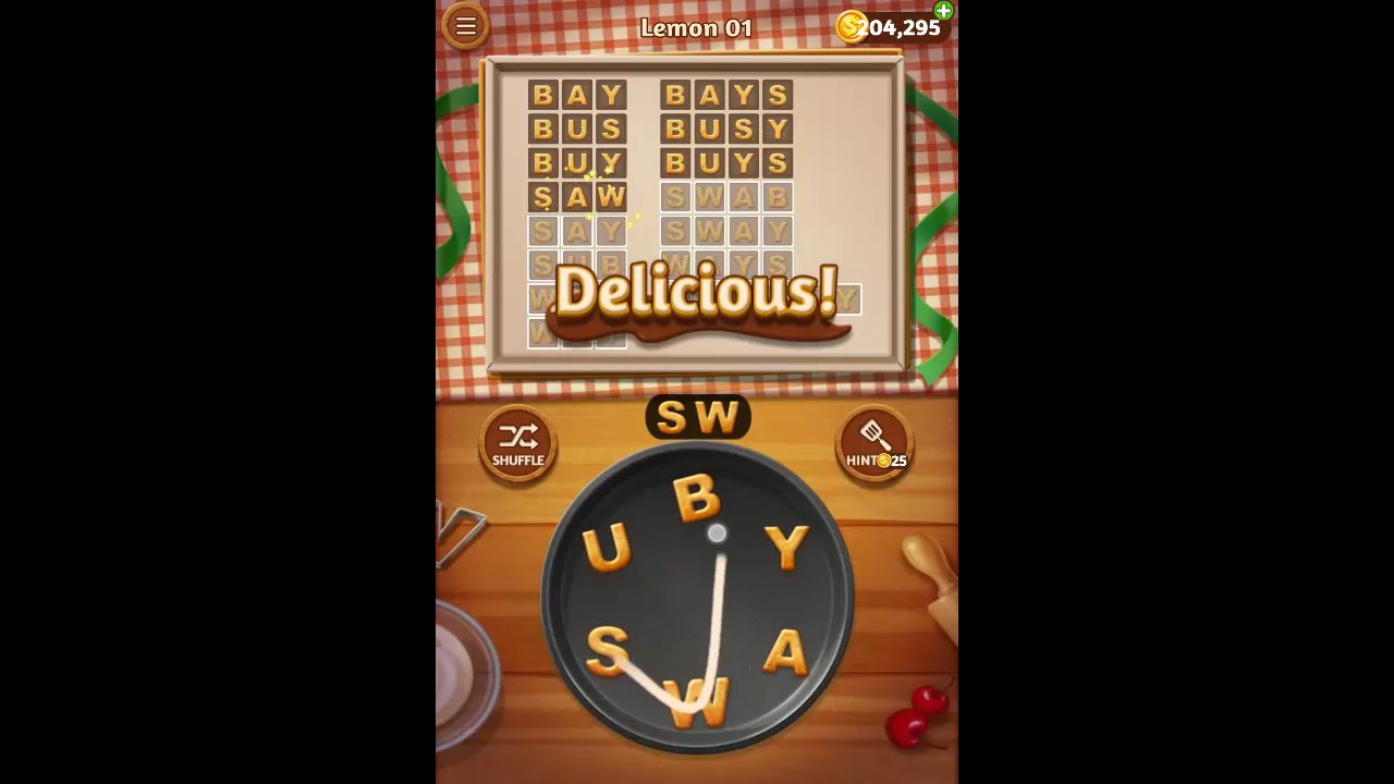 Word Cookies Lemon Pack Level 1 Answers - YouTube