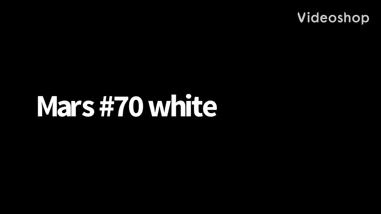 Mars Davis #70 white - YouTube