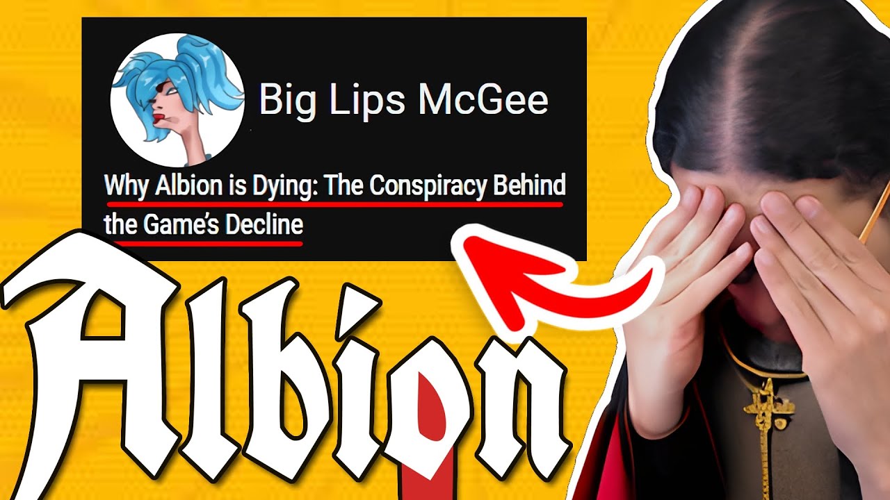 RESPONDO A BIG LIPS MCGEE en ALBION ONLINE | BRADINSKY ALBION - YouTube