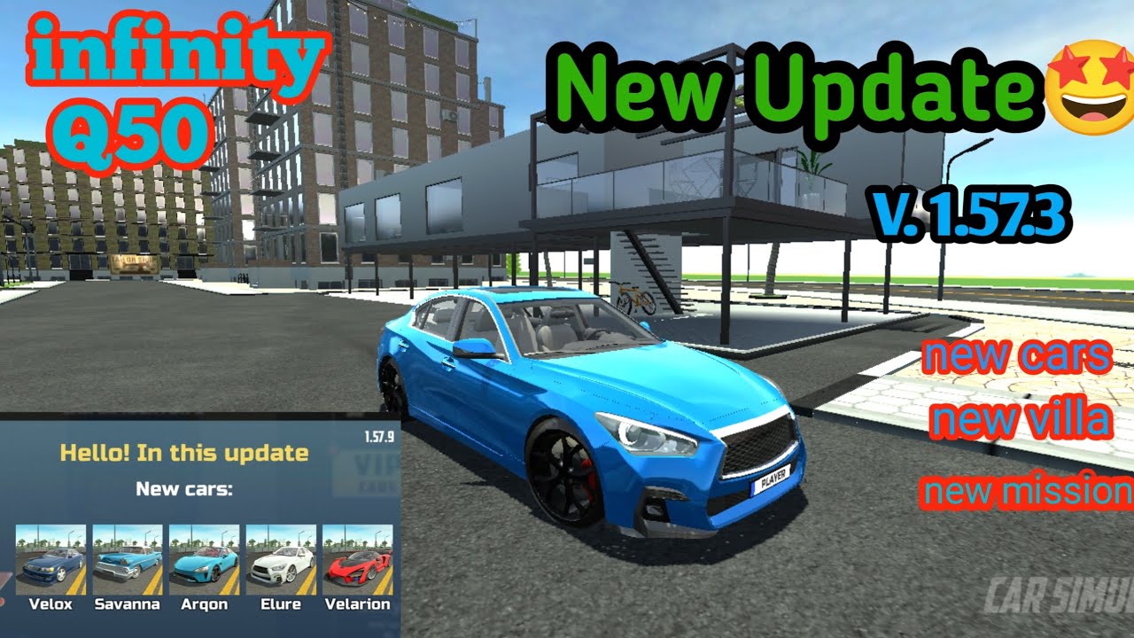 Buying New infinity Q50 _New Update 2025 🤩 Car simulator 2 - YouTube