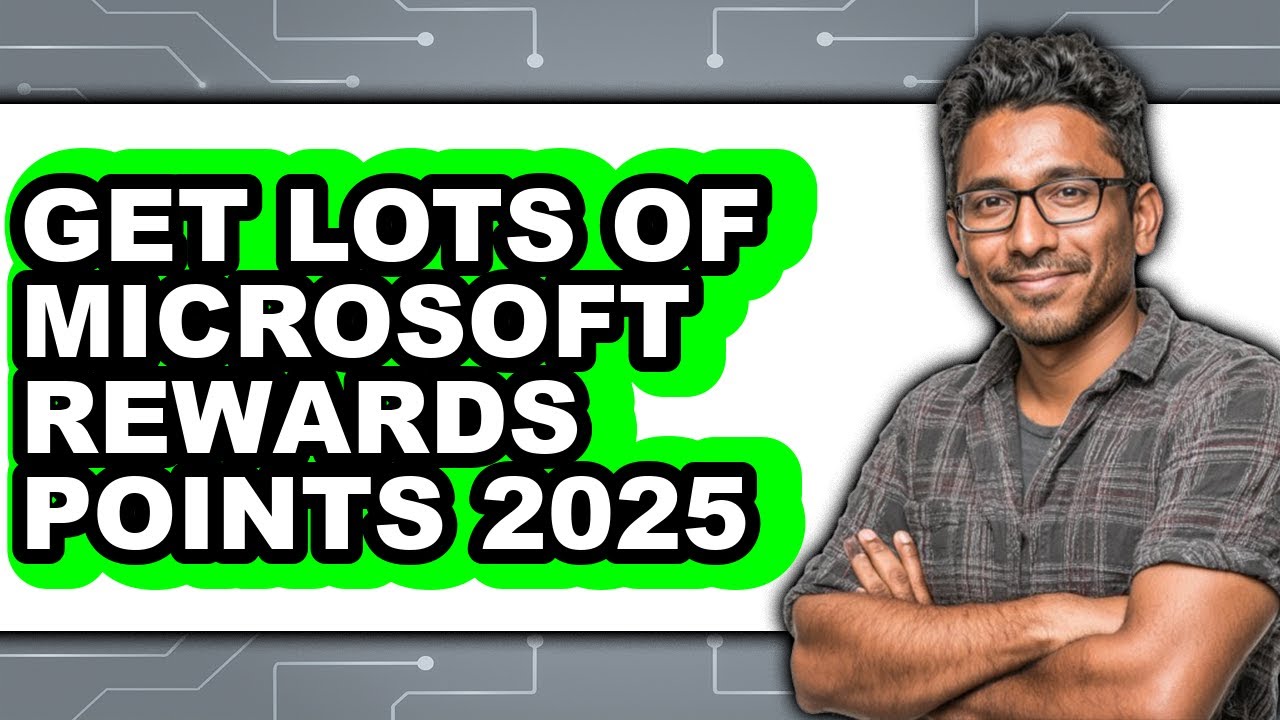 How to Get Lots of Microsoft Rewards Points 2025 (updated) - YouTube
