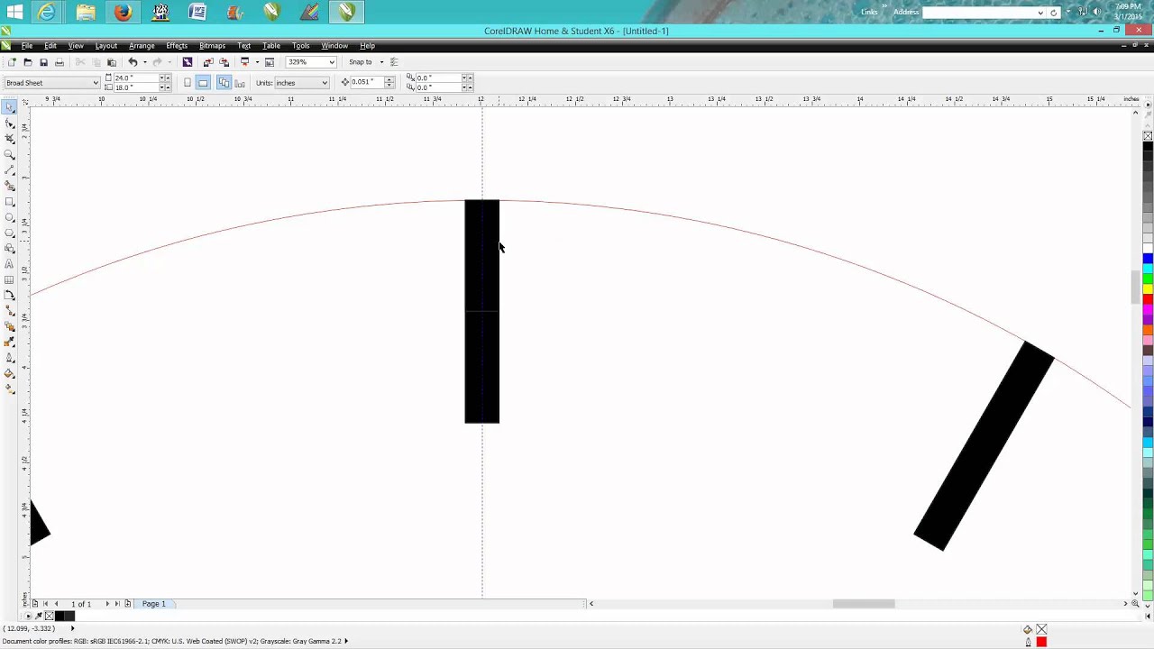 Corel Draw Tips & Tricks Clock face and Angles - YouTube