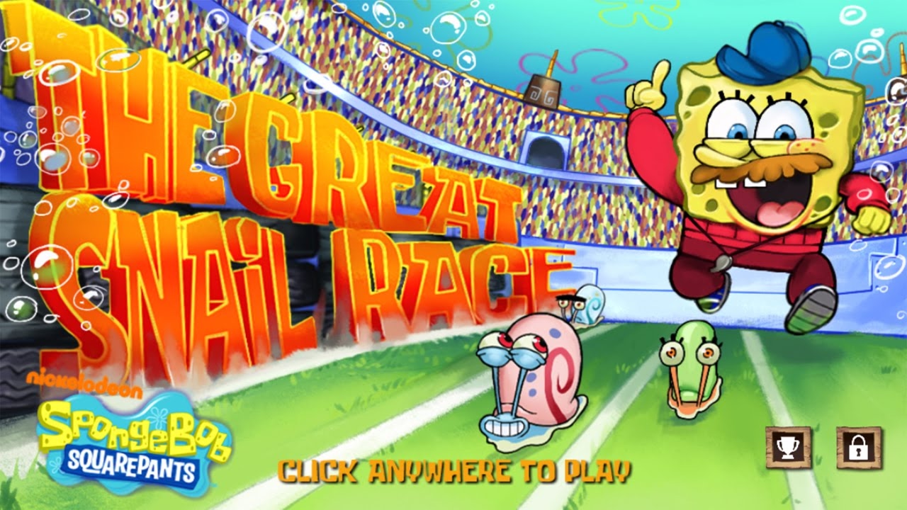Nickelodeon | SpongeBob SquarePants | The Great Snail Race - YouTube