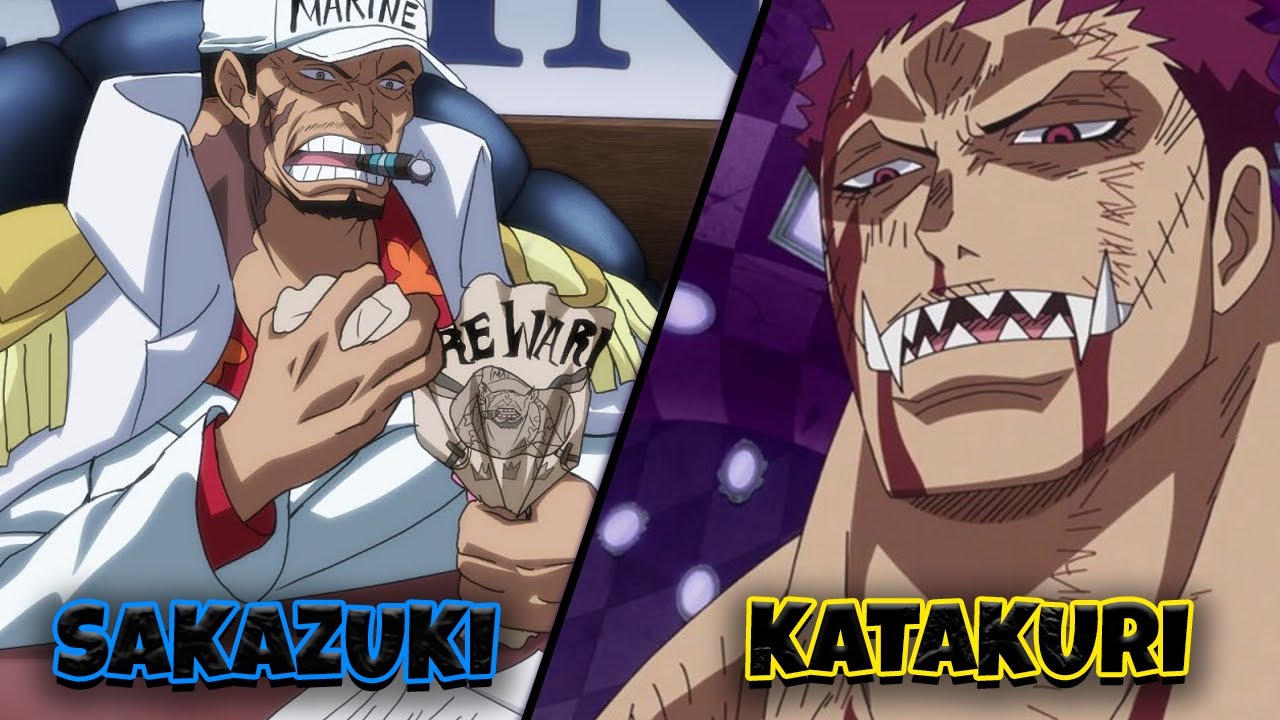 OP05 Sakazuki vs Katakuri | One Piece Trading Card Game Top Decks - YouTube
